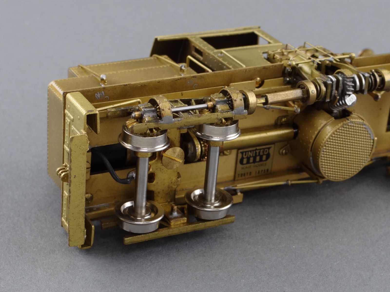 HO Brass Model Train - PFM United Mich Cal Lumber 2-Truck Shay #2 ...