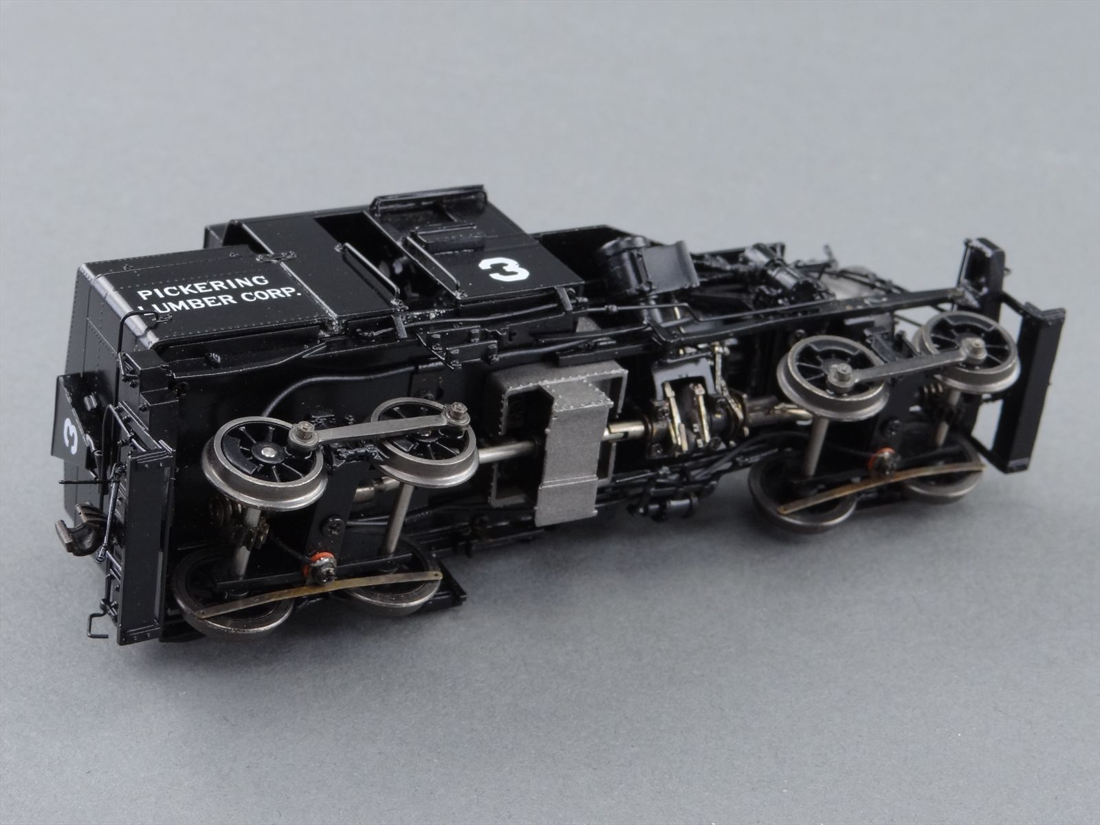 HO Brass Model Train - PSC 17128-2 Pickering Lumber Co Heisler #3