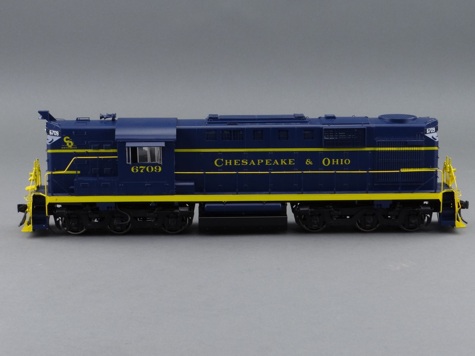 O Brass C&LS Car & Locomotive Shop C&O Chesapeake & Ohio RSD-12 Diesel #6709