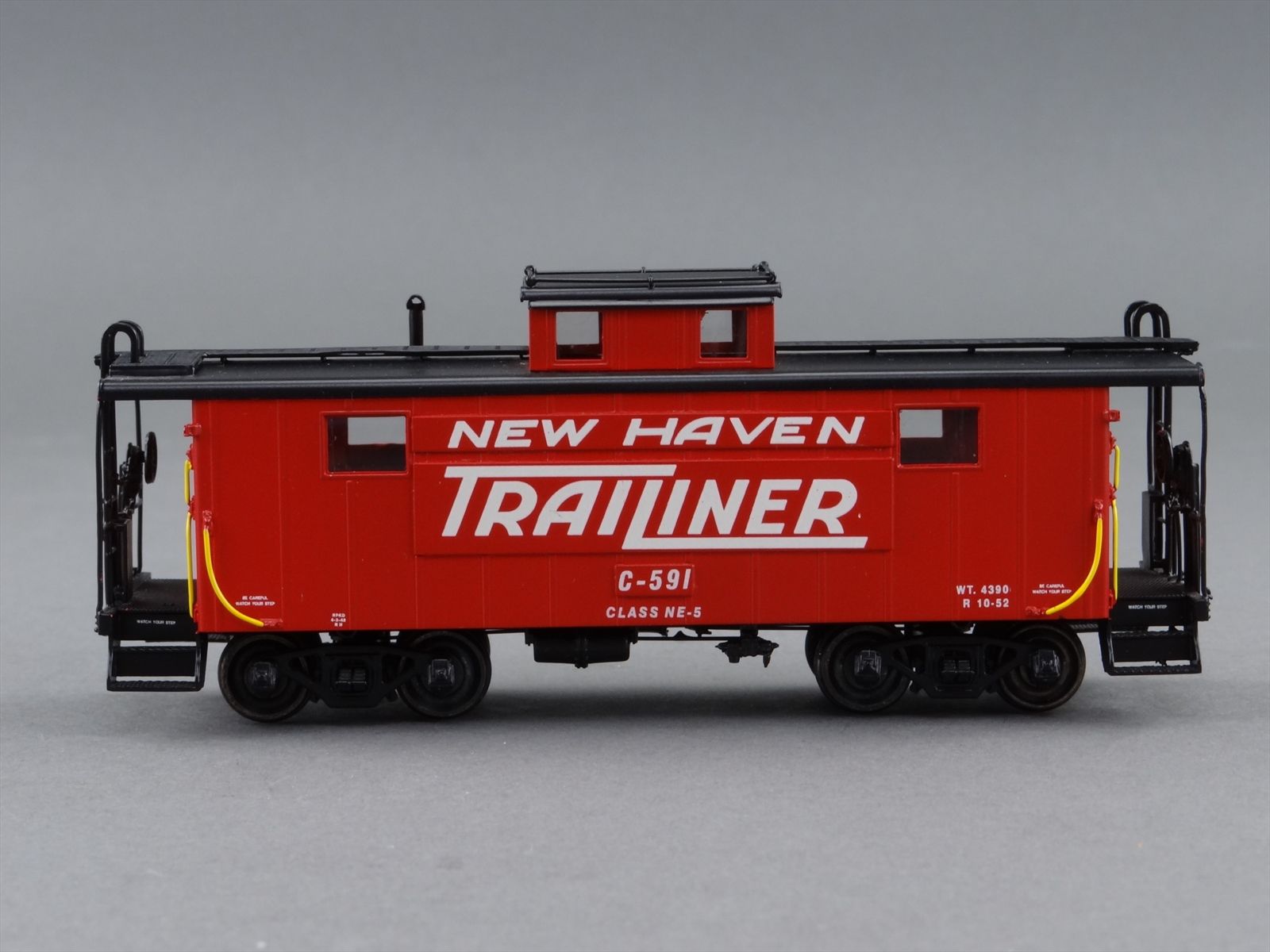 HO Brass Model Train - OMI 3979.1 Overland NH New Haven NE-5 Caboose #C ...