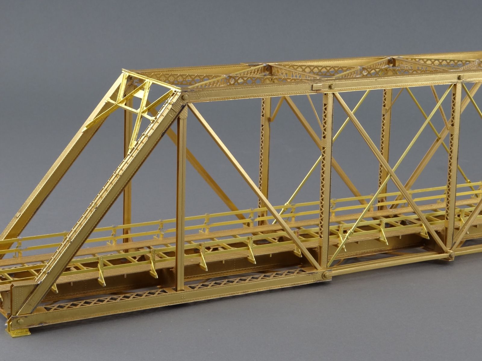 HO Brass Model Structure - OMI 1346 - 167' Single Track Pin-Connected ...
