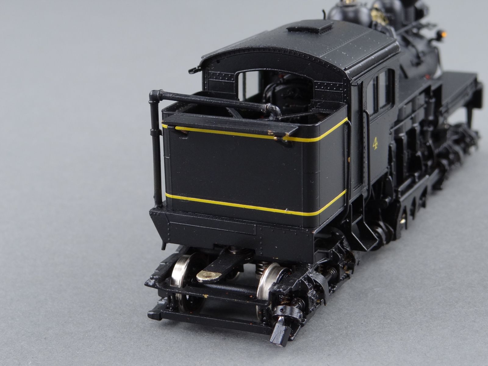 HO Brass Model Train - Key - Cass Scenic Railway #4 - Three Truck Shay ...