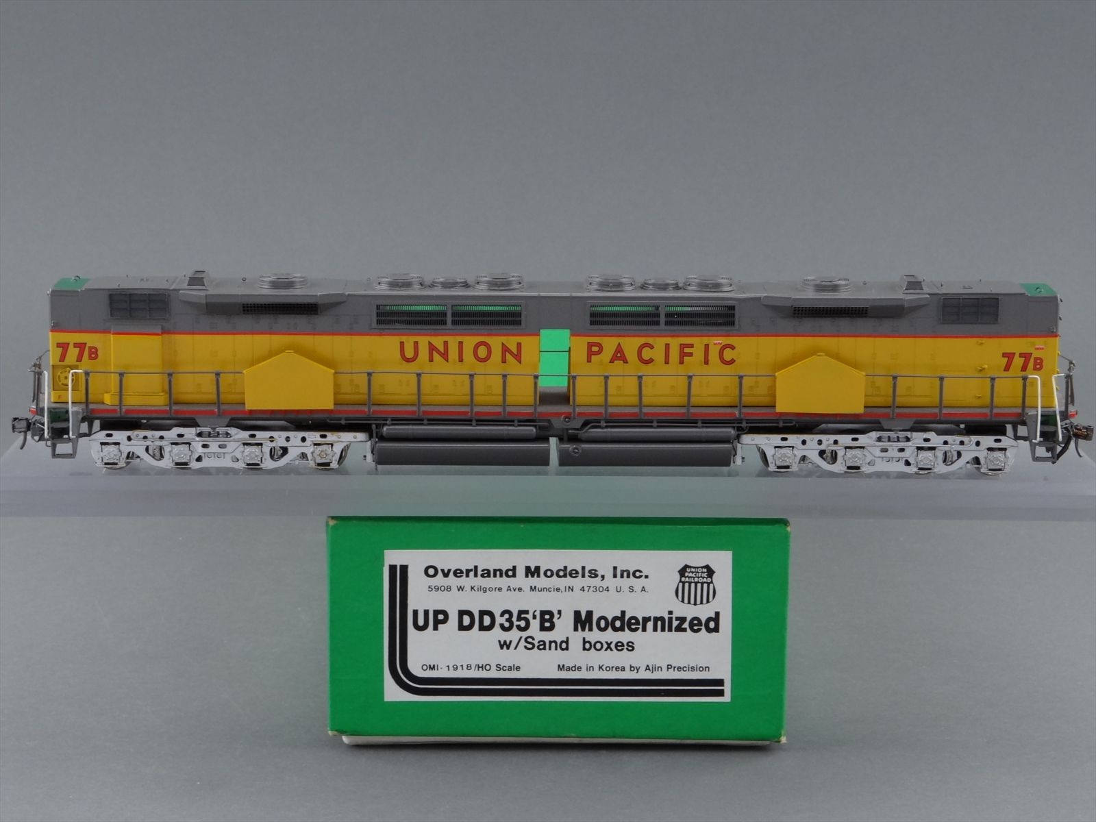 HO Brass Model Train - OMI 1918 Overland UP Union Pacific DD35B Diesel ...