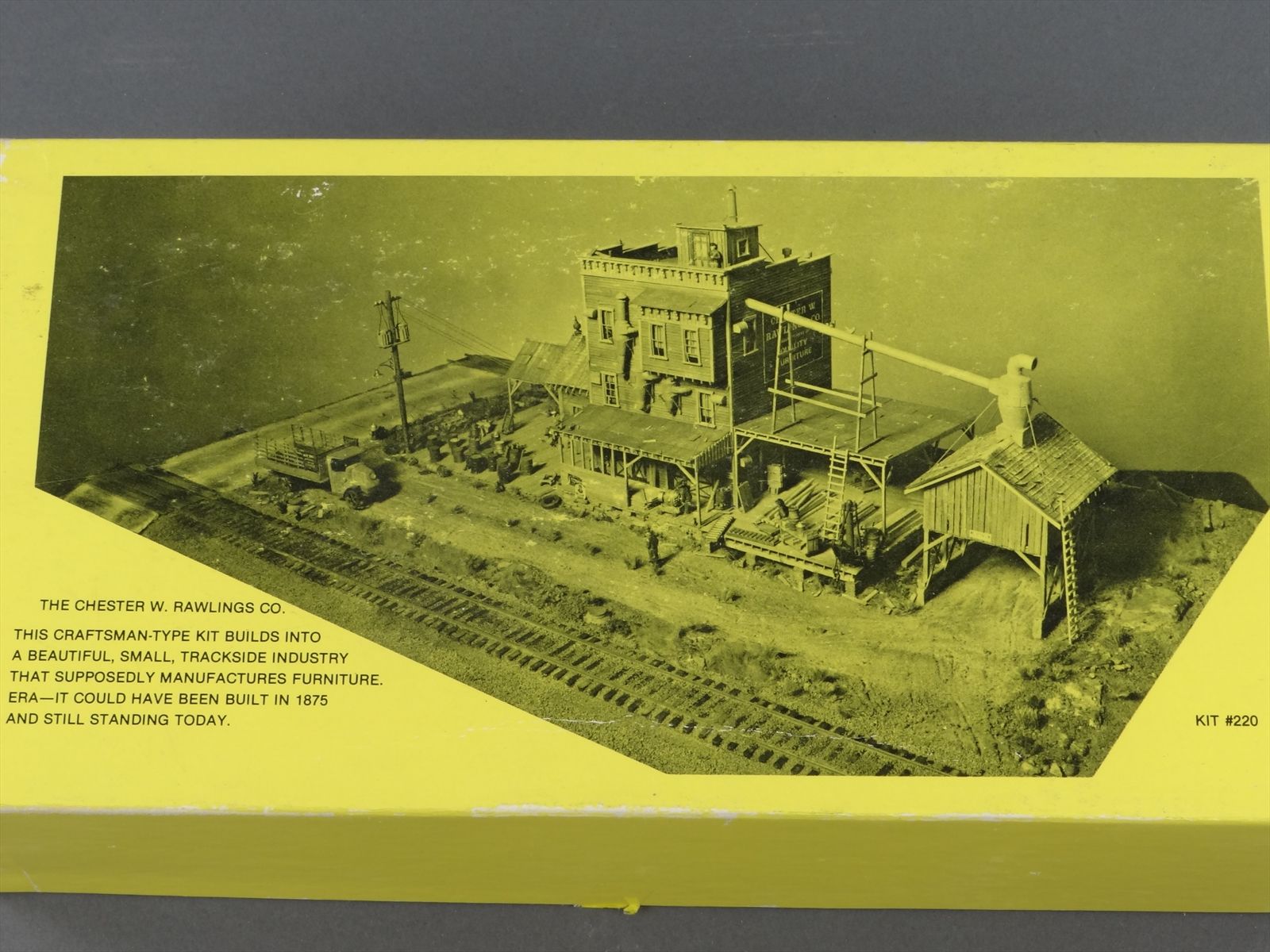 HO Scale Craftsman Kit - FSM Fine Scale Miniatures Kit #220 Chester ...