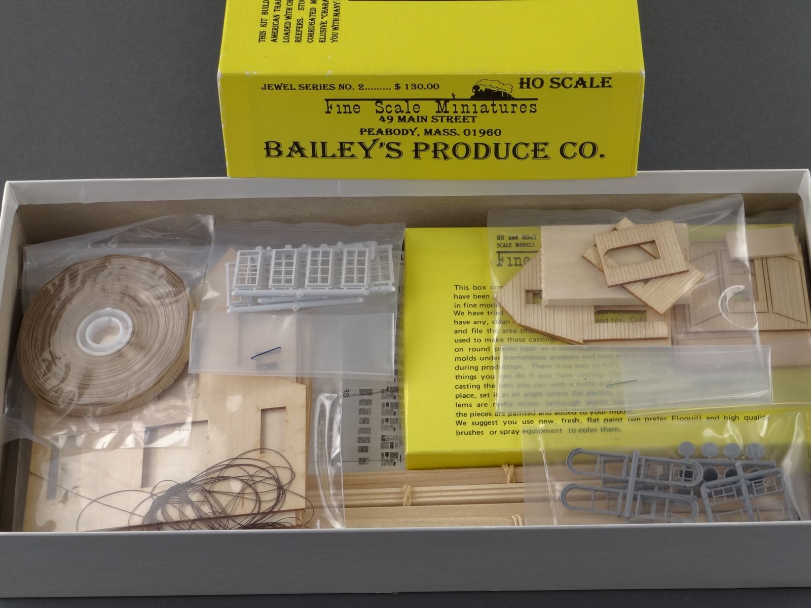 HO Scale Craftsman Kit - FSM Fine Scale Miniatures Jewel Series Kit JS ...