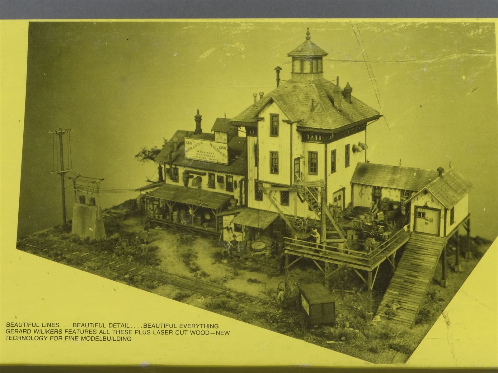 HO Scale Craftsman Kit - FSM Fine Scale Miniatures Kit #255 G. Wilikers ...