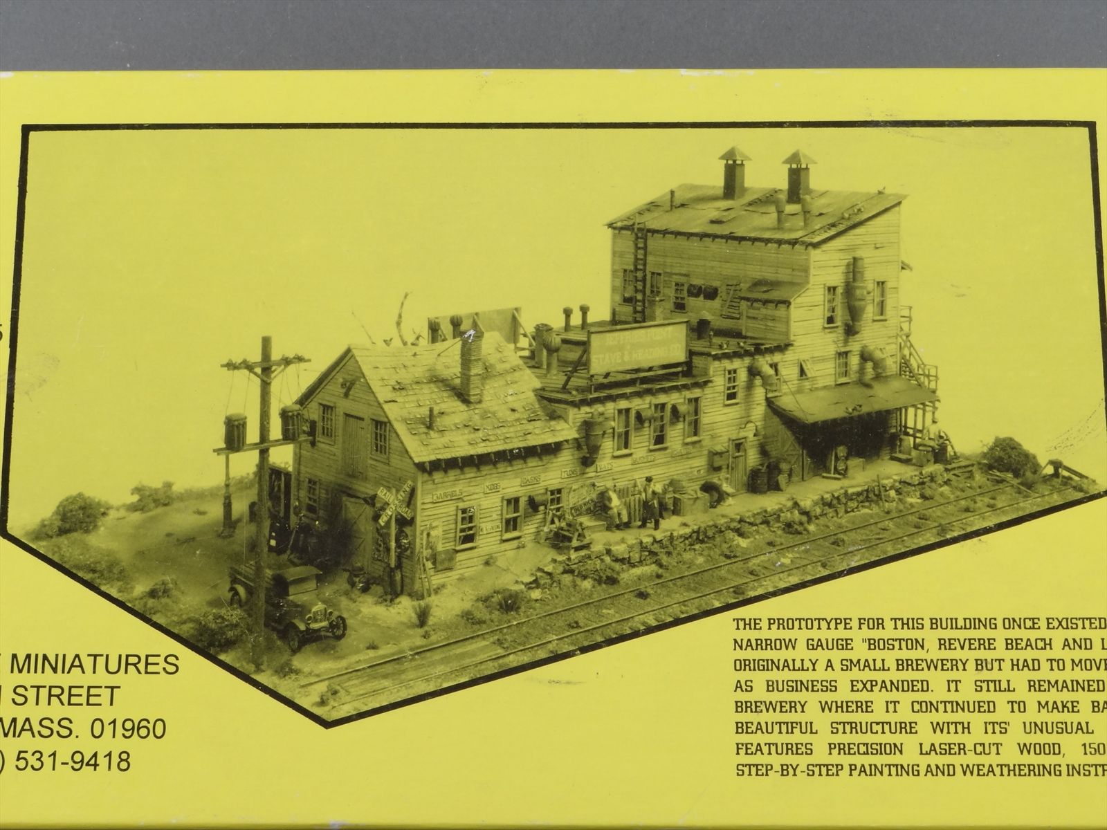 HO Craftsman Kit - FSM Fine Scale Miniatures Kit #285 Jeffries Point