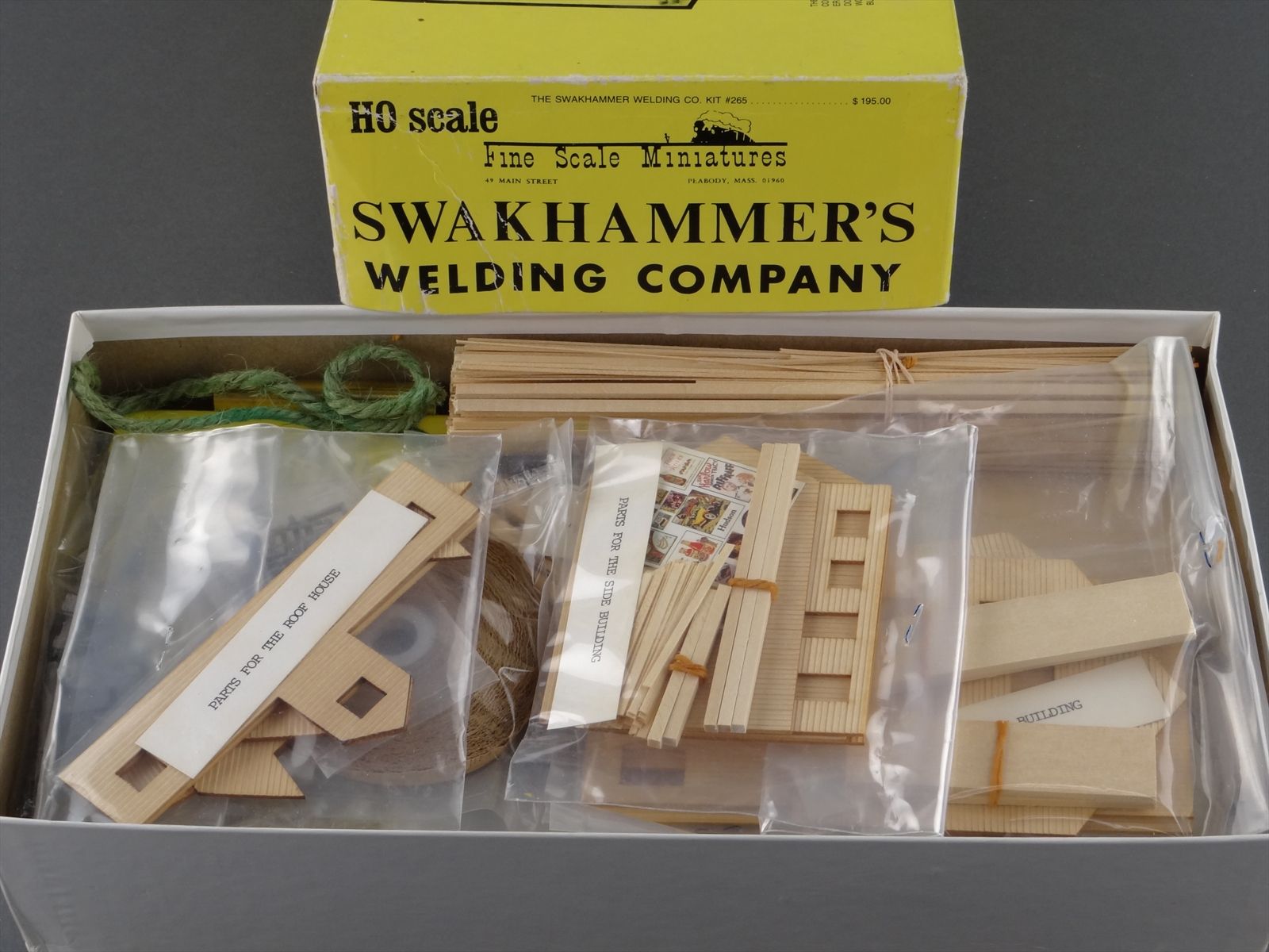 HO Scale Craftsman Kit - FSM Fine Scale Miniatures Kit #265 Swakhammers