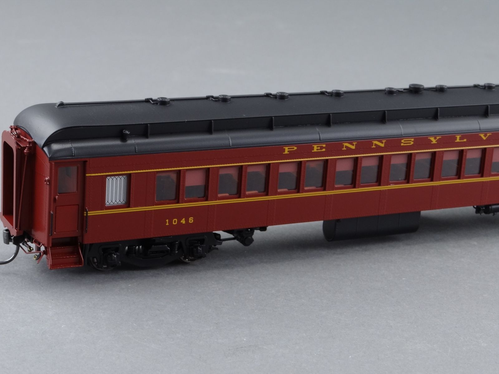 HO Brass Model Train TCY PRR P70 Coach Three Stripe, Road #1046 TCY ...