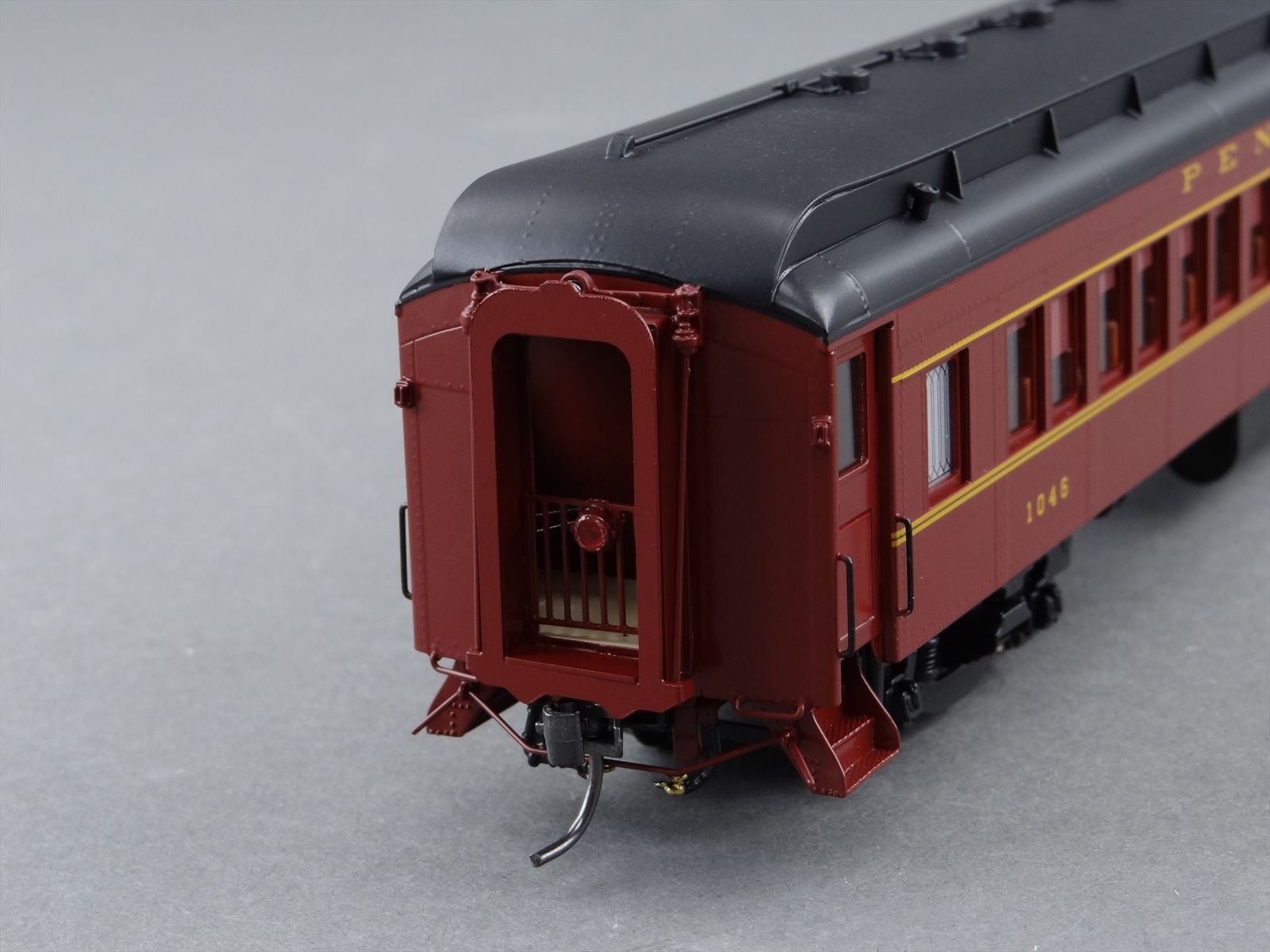 HO Brass Model Train TCY PRR P70 Coach Three Stripe, Road #1046 TCY ...