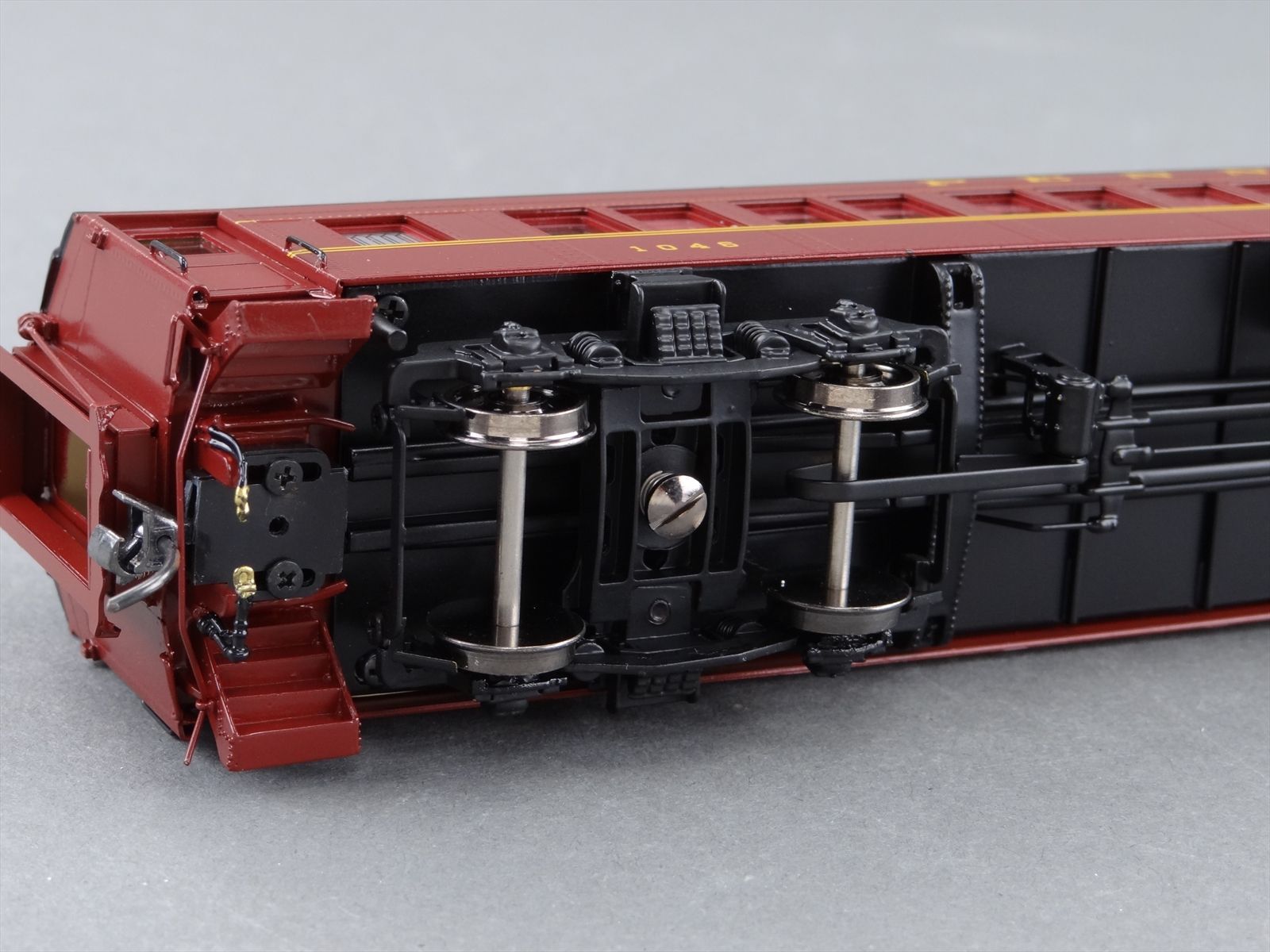 HO Brass Model Train TCY PRR P70 Coach Three Stripe, Road #1046 TCY ...