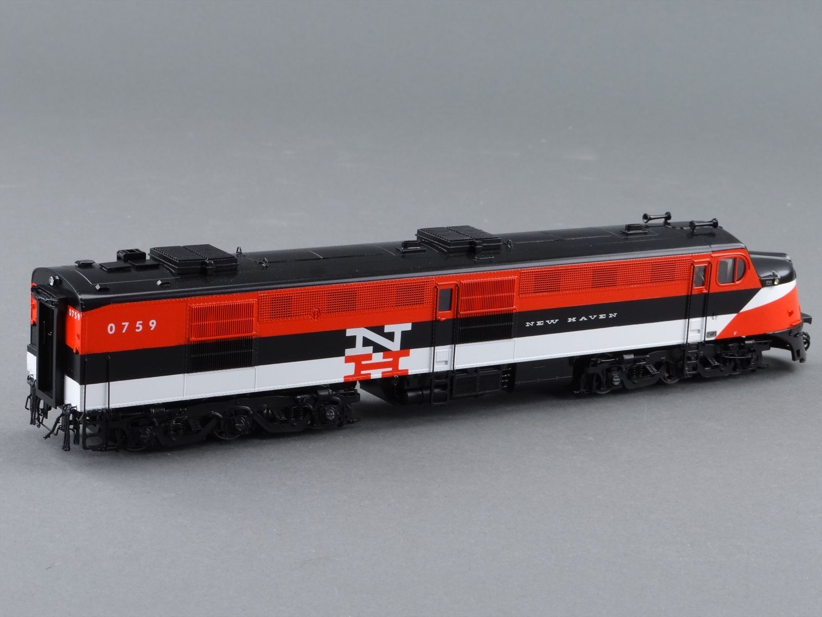 HO Brass Model Train - OMI 6917.1 NH New Haven DL-109 Diesel #0759 ...