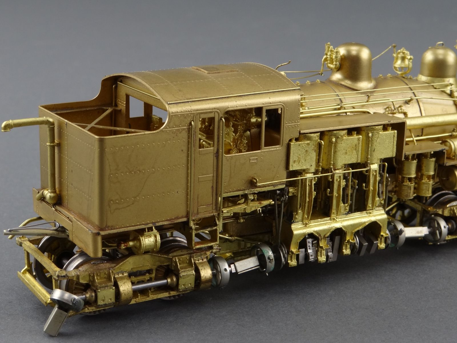 HO Brass Model Train - Key Imports GC&E Greenbrier Cheat & Elk 3 Truck Shay
