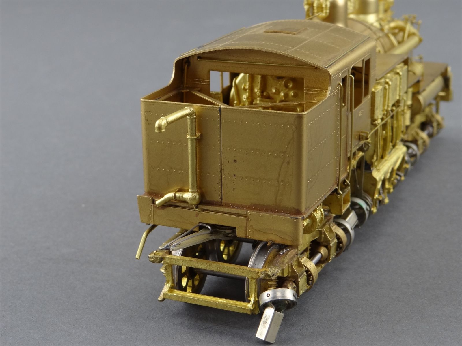 HO Brass Model Train - Key Imports GC&E Greenbrier Cheat & Elk 3 Truck Shay