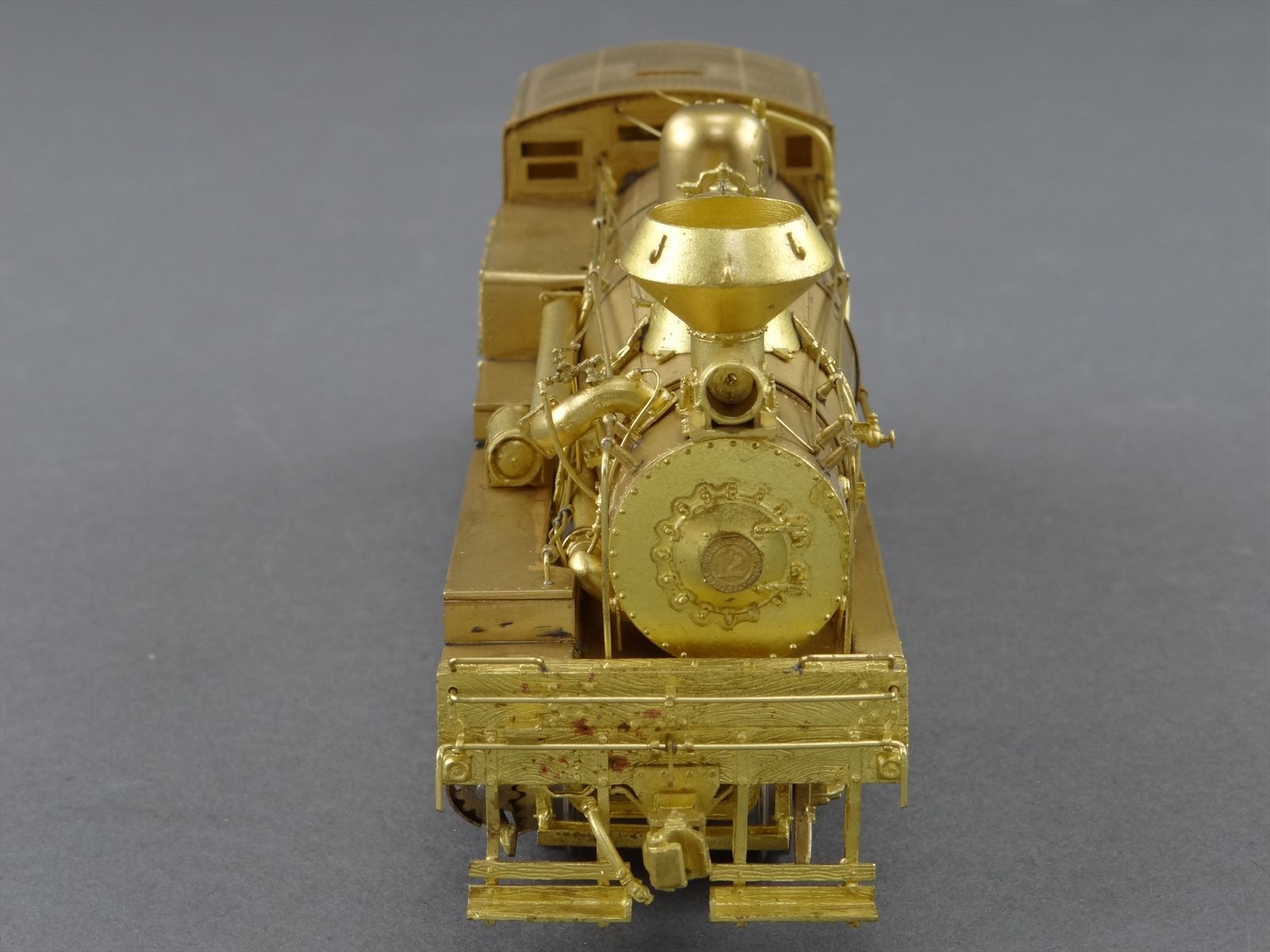 HO Brass Model Train - Key Imports GC&E Greenbrier Cheat & Elk 3 Truck Shay