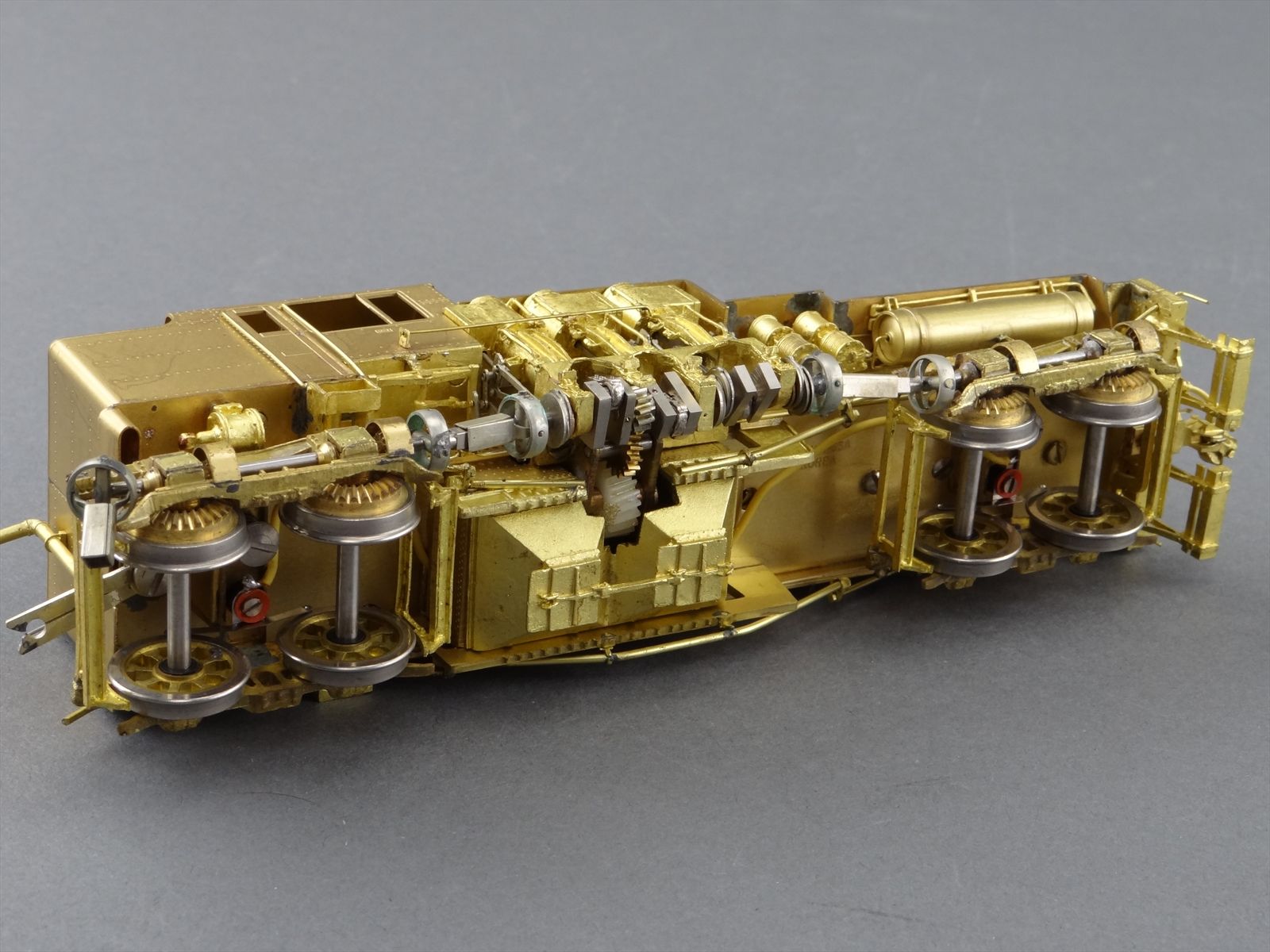 HO Brass Model Train - Key Imports GC&E Greenbrier Cheat & Elk 3 Truck Shay
