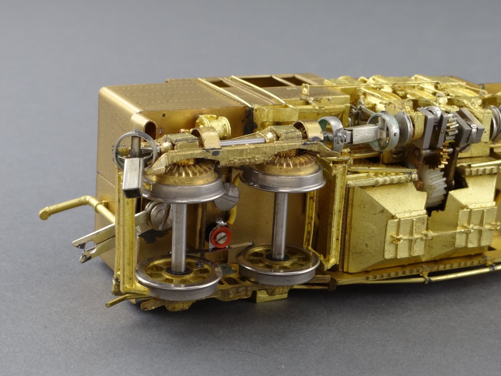 HO Brass Model Train - Key Imports GC&E Greenbrier Cheat & Elk 3 Truck Shay