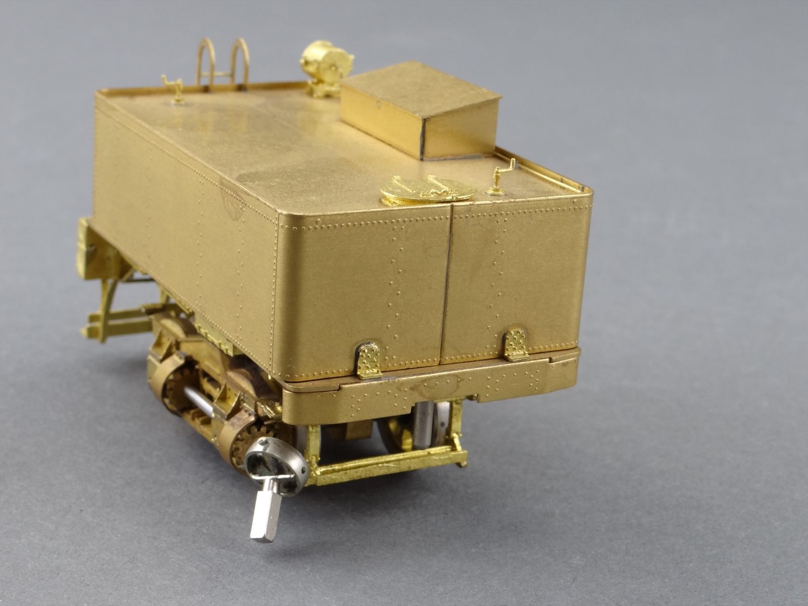 HO Brass Model Train - Key Imports GC&E Greenbrier Cheat & Elk 3 Truck Shay