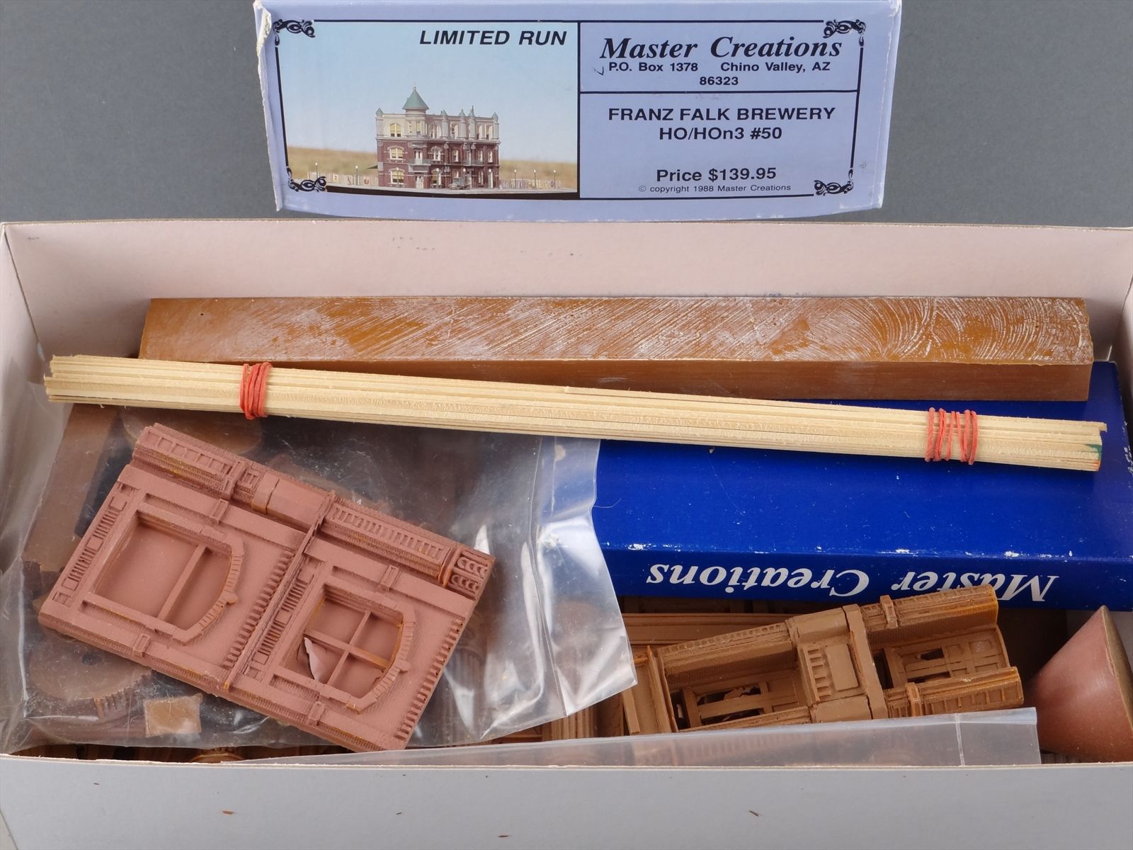 HO Craftsman Kit - Master Creations - Franz Falk Brewery Kit #50