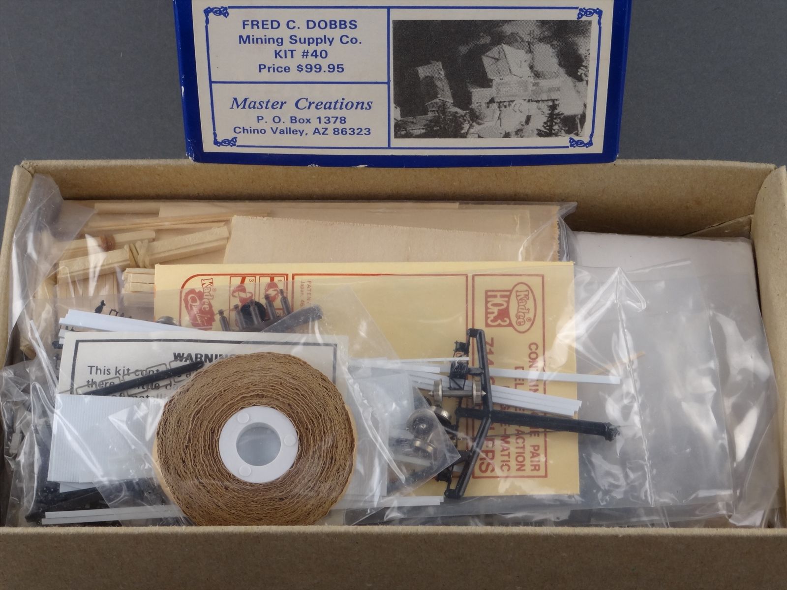 HO Craftsman Kit - Master Creations - Fred C. Dobbs Mining Supply ...