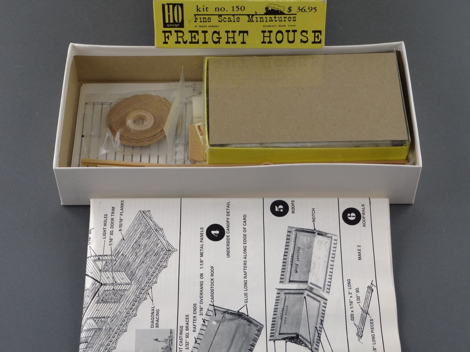 HO Craftsman Kit - FSM Fine Scale Miniatures Kit #150 Freight House