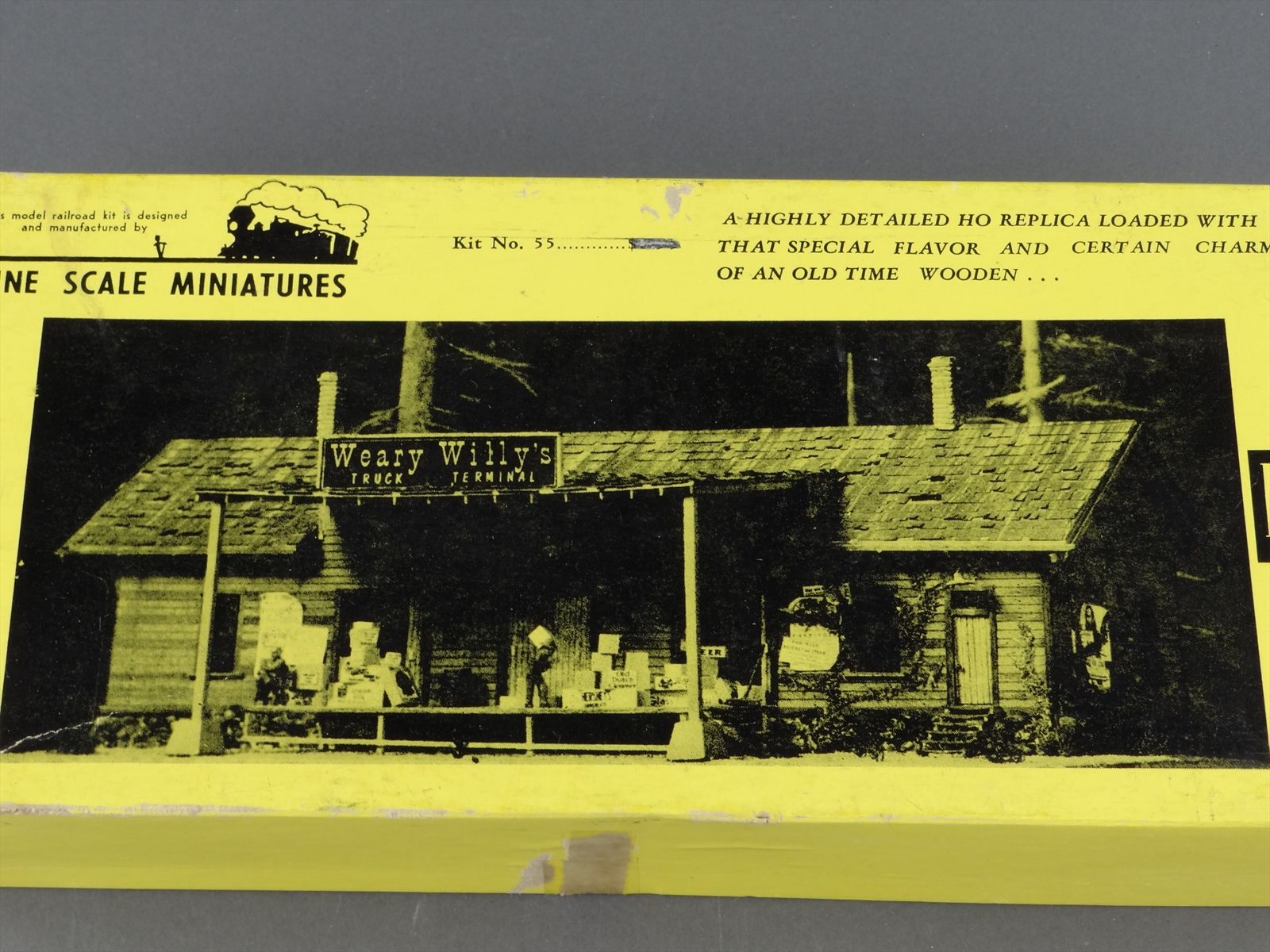 HO Scale Craftsman Kit - FSM Fine Scale Miniatures Kit #55 Truck Terminal