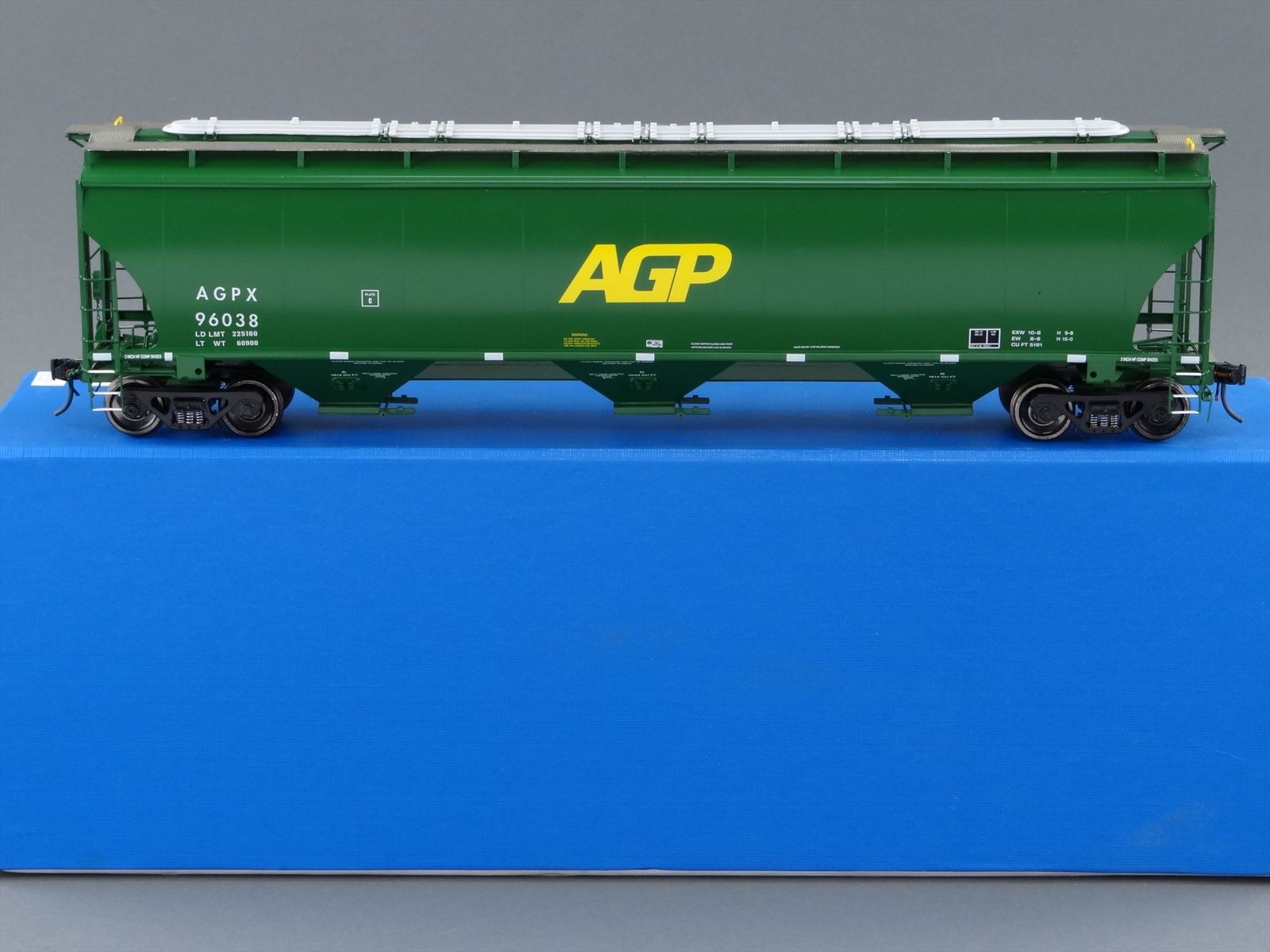 O Scale Pecos River Brass 4662B AGP Trinity Industries 5161cf Covered ...
