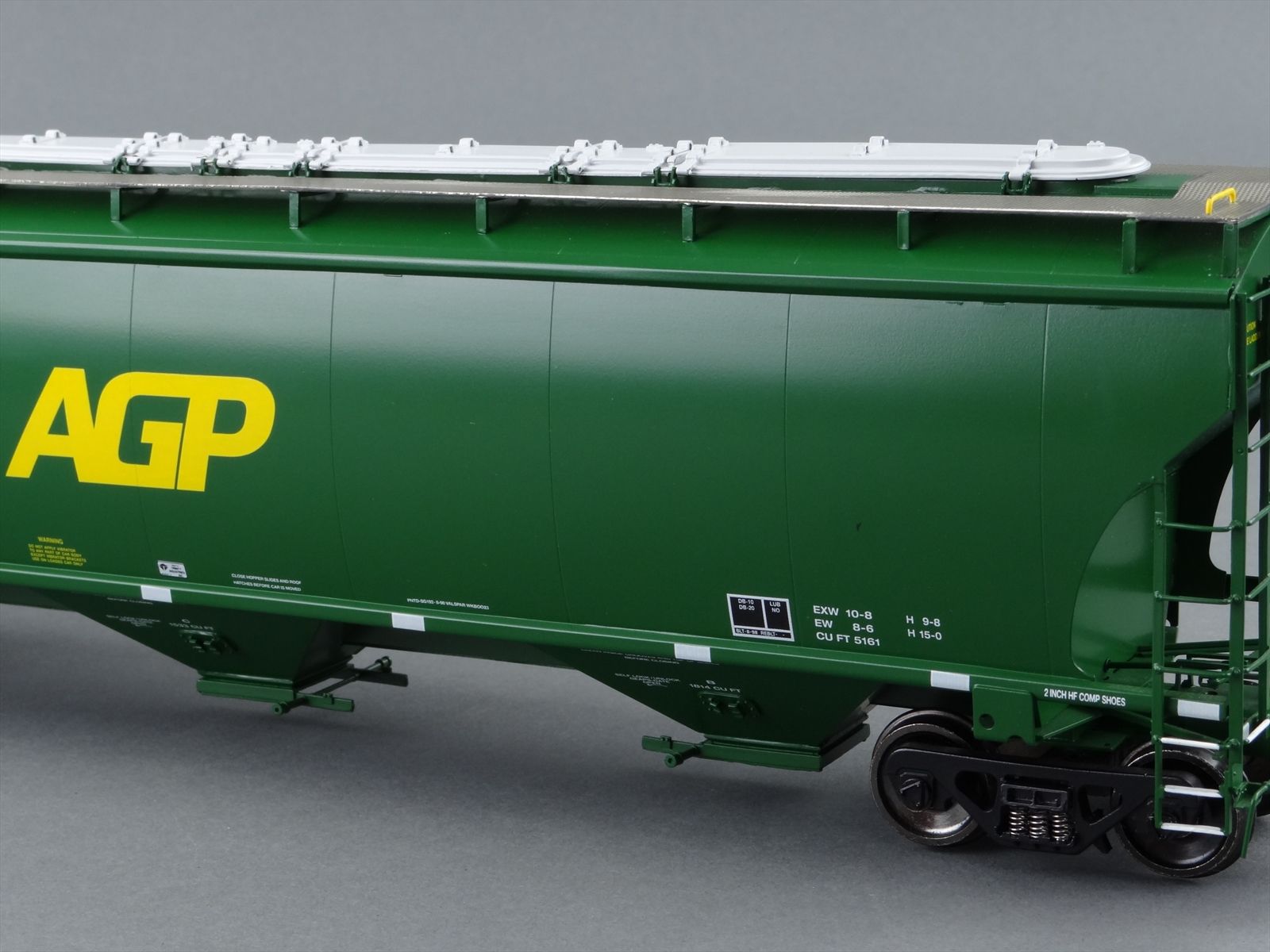 O Scale Pecos River Brass 4662B AGP Trinity Industries 5161cf Covered ...