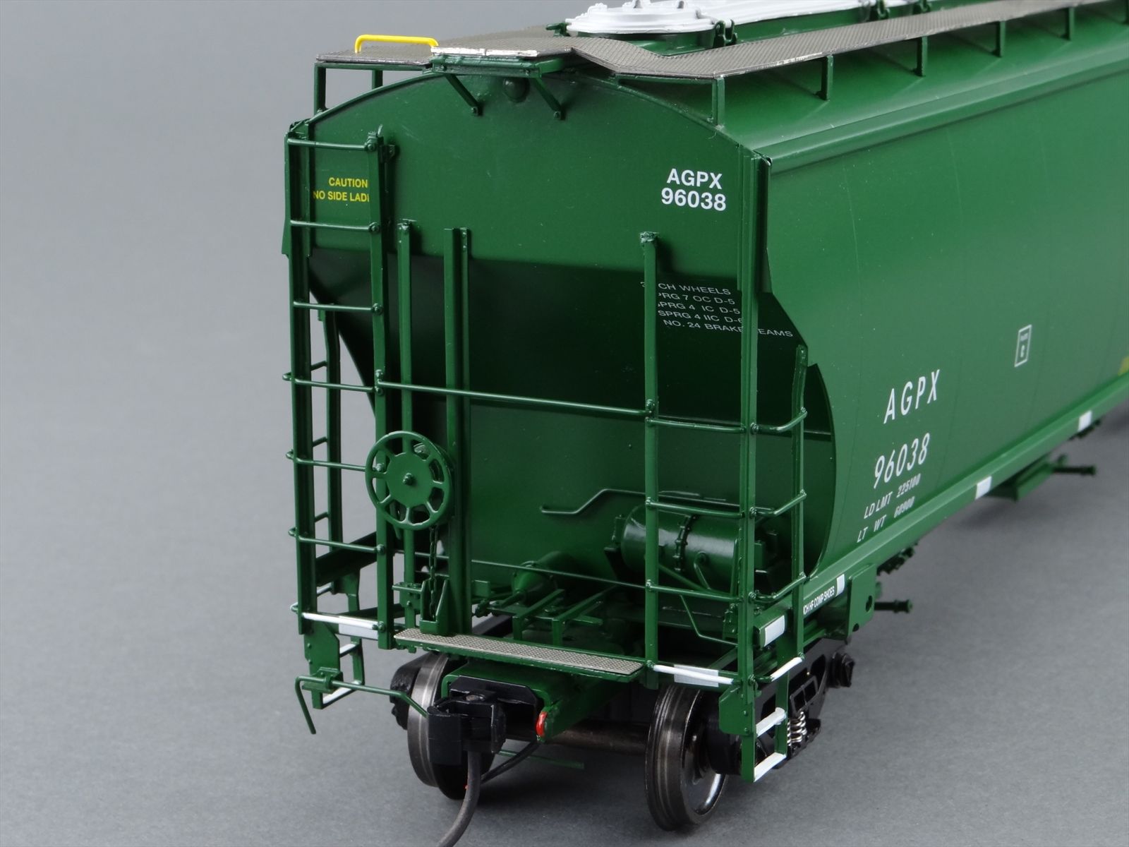 O Scale Pecos River Brass 4662B AGP Trinity Industries 5161cf Covered ...