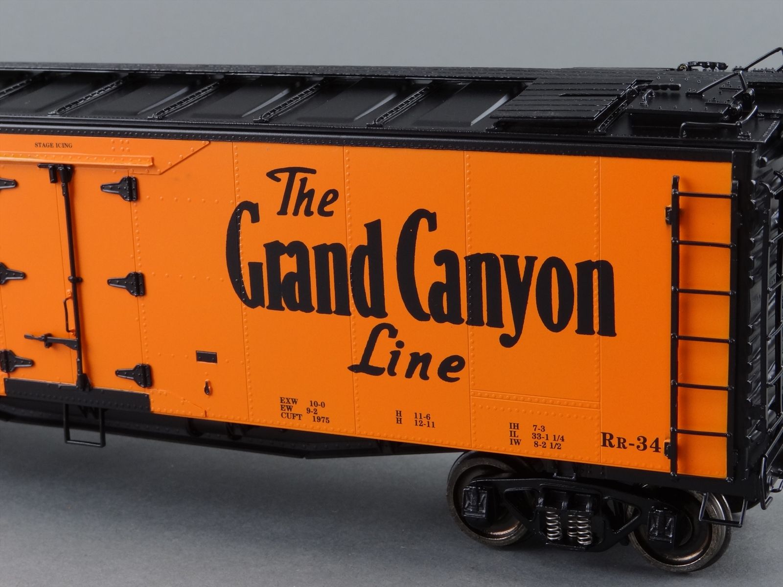 O Scale Pecos River Brass 4332B SFRD ATSF Santa Fe 'Grand Canyon' 40 ...