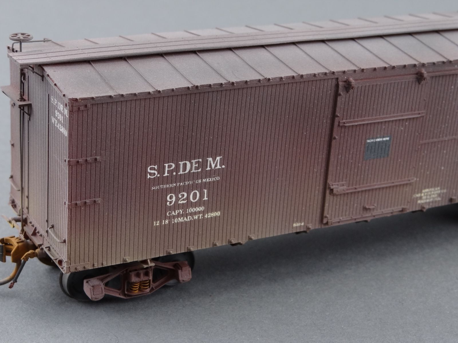 HO Westerfield 7301 Pro Built Kit - SP / SPDeM Mexico B-50-6 Box Car ...