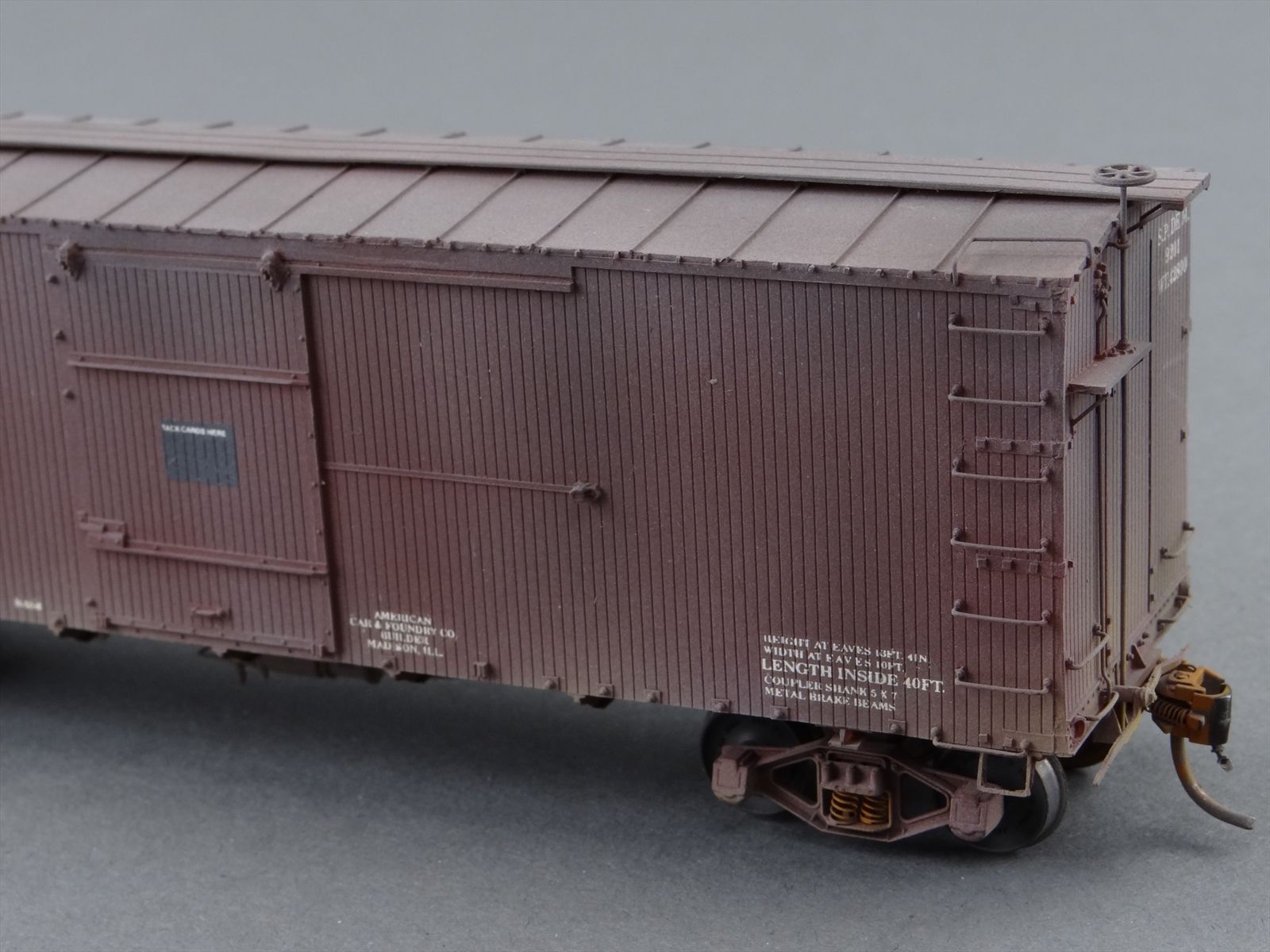 HO Westerfield 7301 Pro Built Kit - SP / SPDeM Mexico B-50-6 Box Car ...