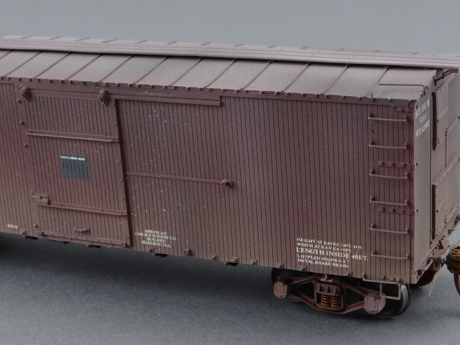 HO Westerfield 7301 Pro Built Kit - SP / SPDeM Mexico B-50-6 Box Car ...