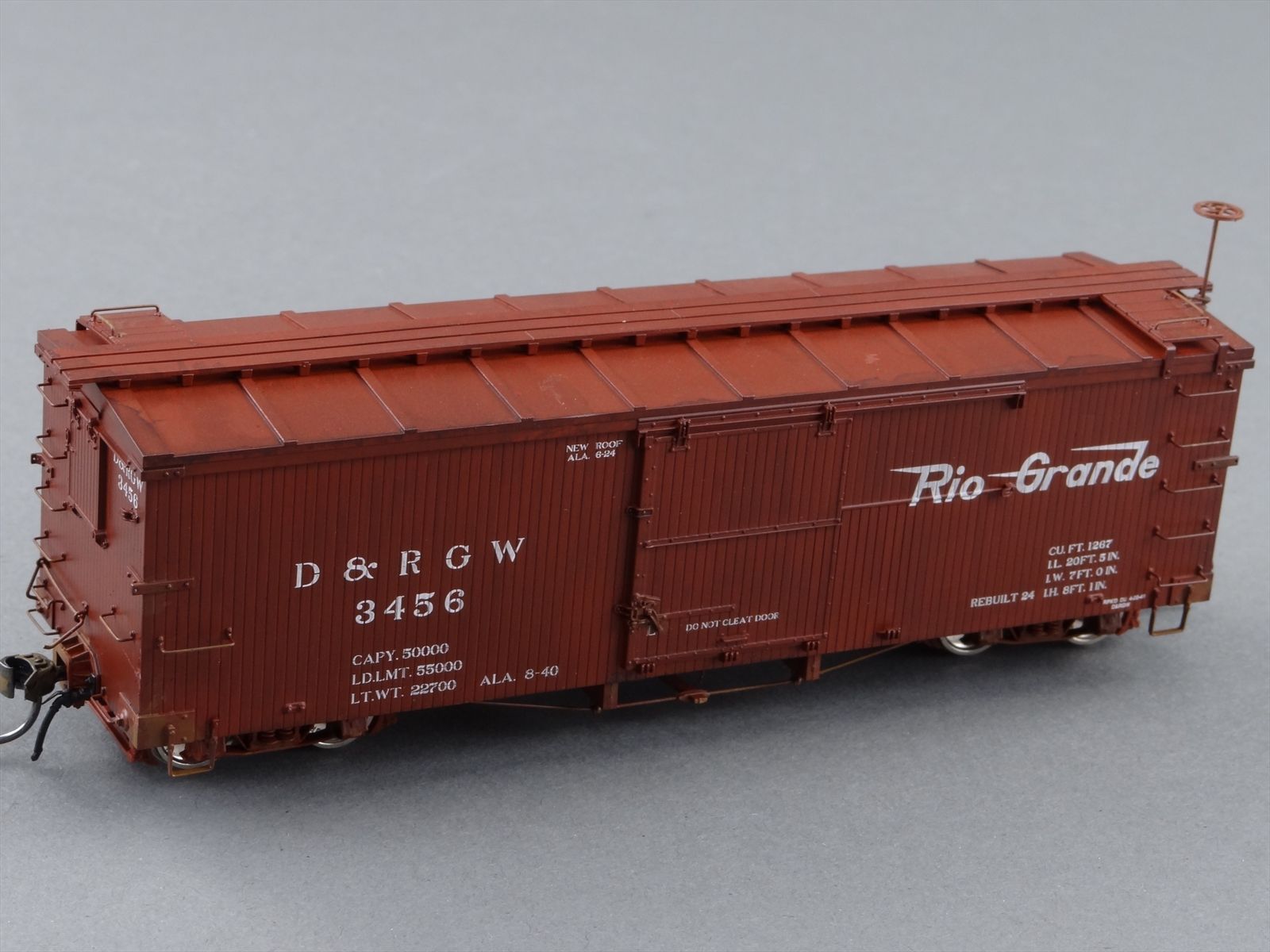 Sn3 Scale - PBL 3456-02 D&RGW Rio Grande Box Car - Ready To Run - Camel ...