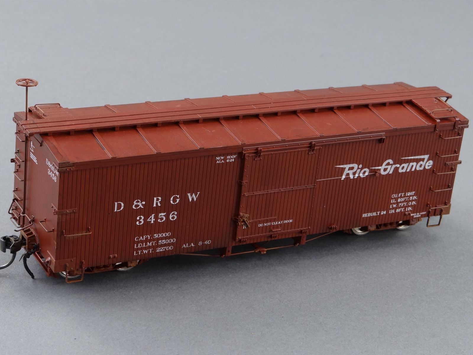 Sn3 Scale - PBL 3456-02 D&RGW Rio Grande Box Car - Ready To Run - Camel ...