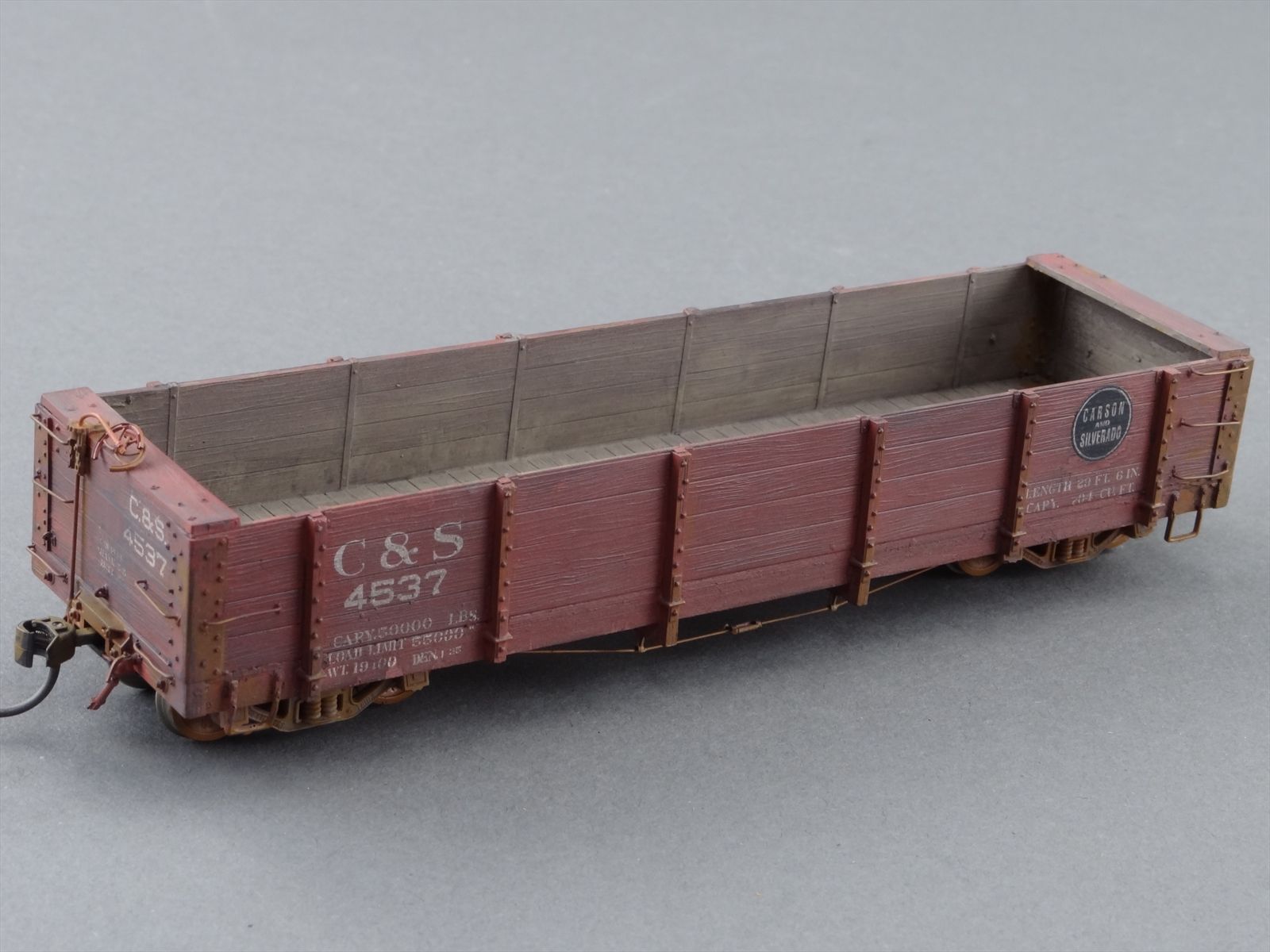 Sn3 Scale - BLW Berlyn Locomotive Works C&S Colorado & Southern Gondola ...