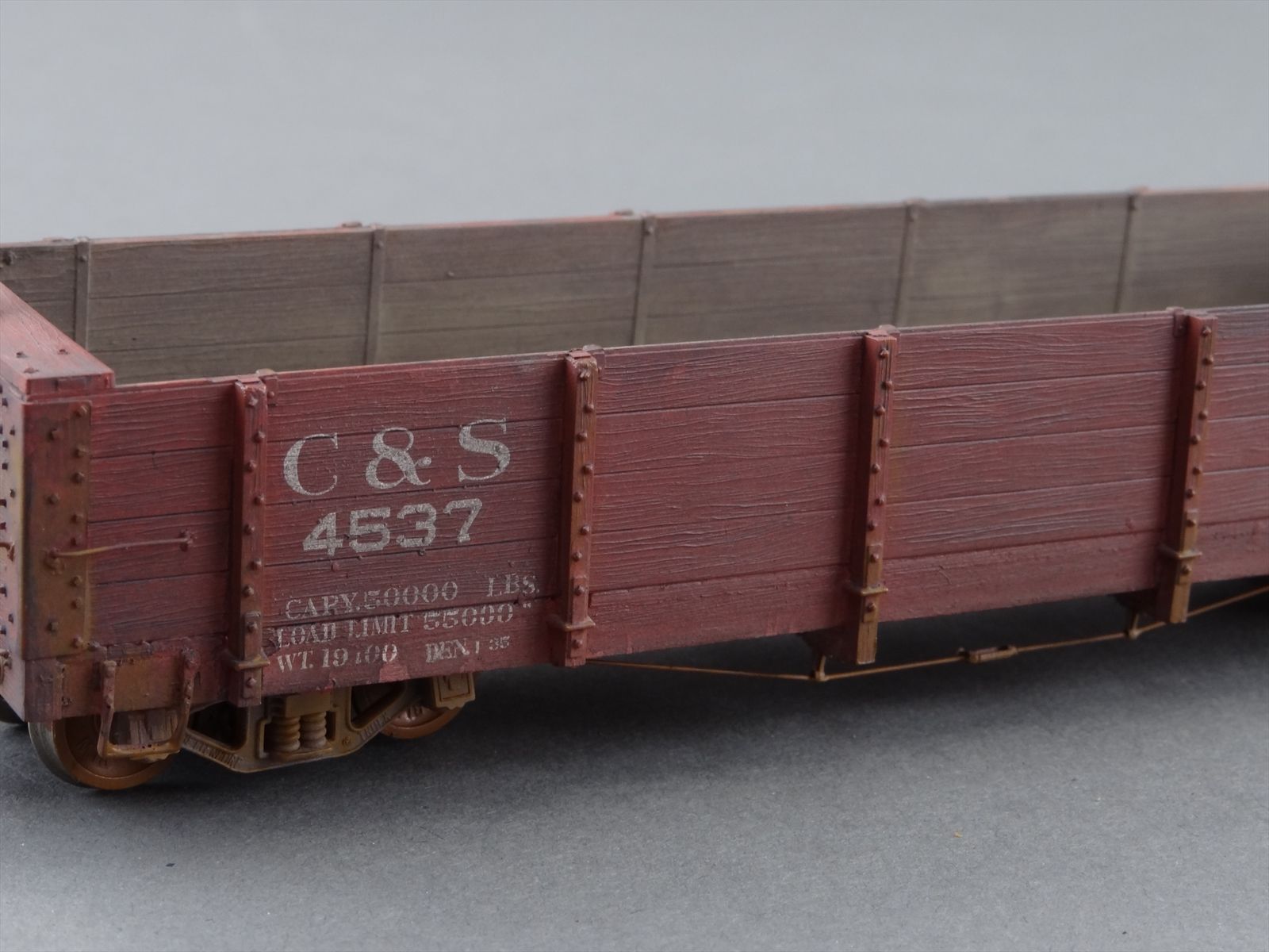 Sn3 Scale - BLW Berlyn Locomotive Works C&S Colorado & Southern Gondola ...