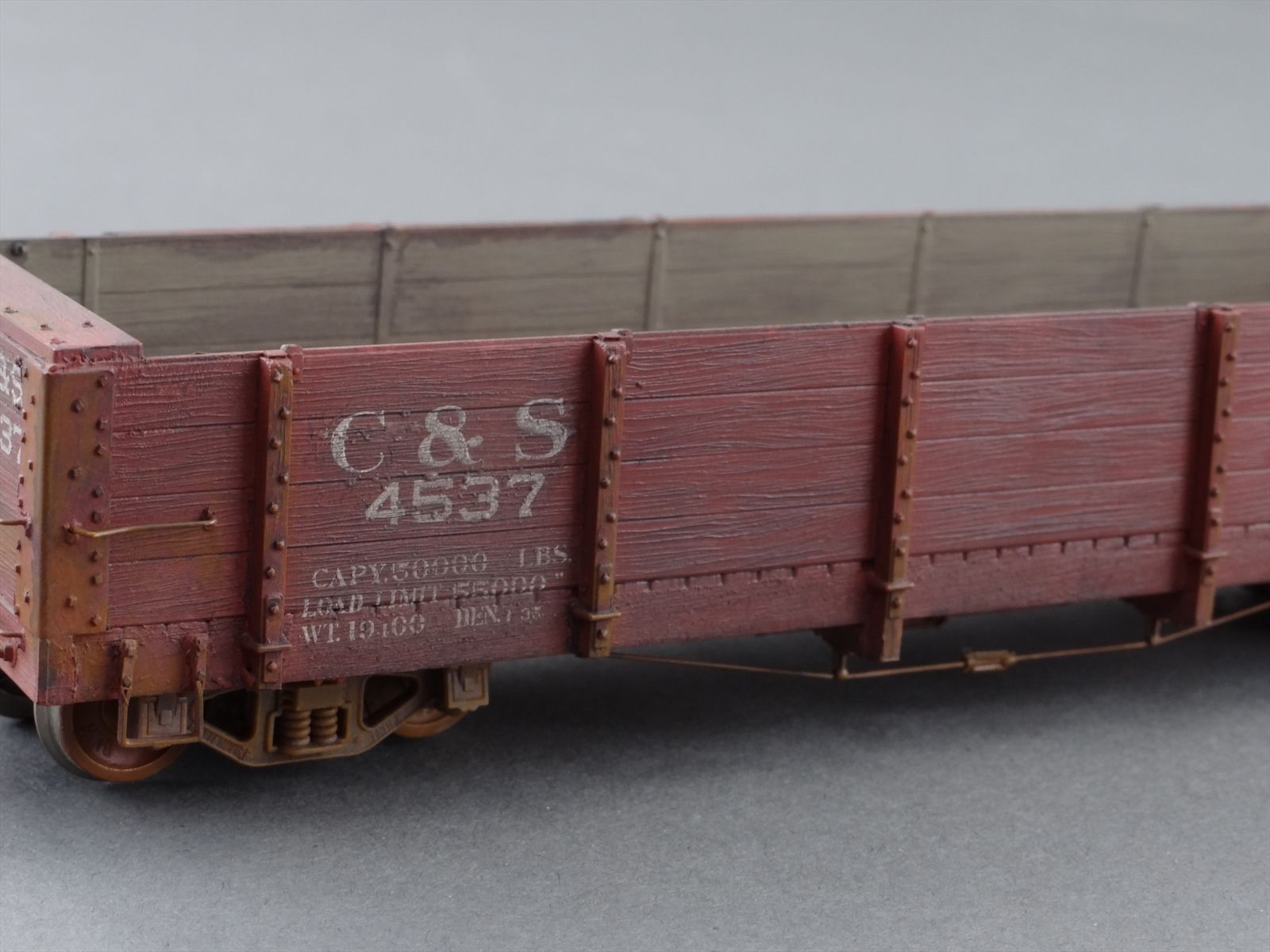 Sn3 Scale - BLW Berlyn Locomotive Works C&S Colorado & Southern Gondola ...