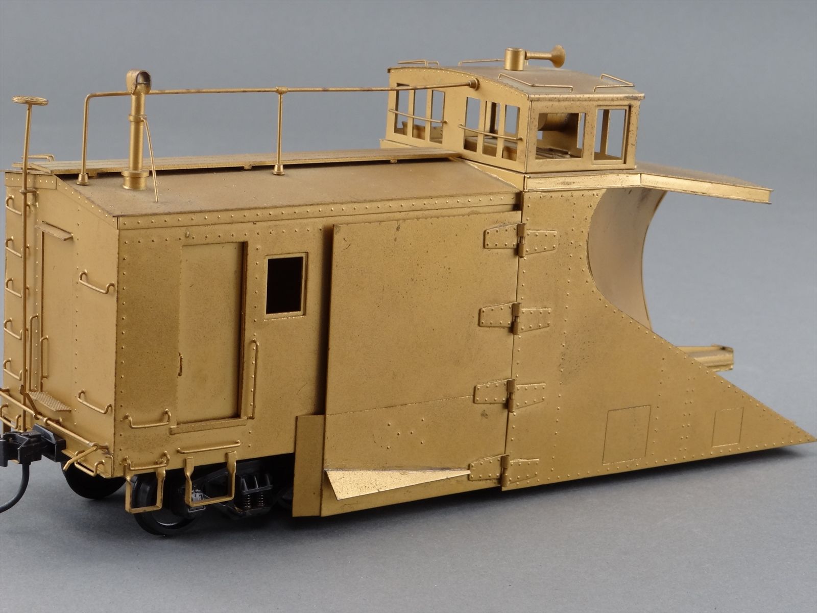 O Scale NJ Custom Brass NJCB RS-637-0 Kyodo Steel Winged Snow Plow