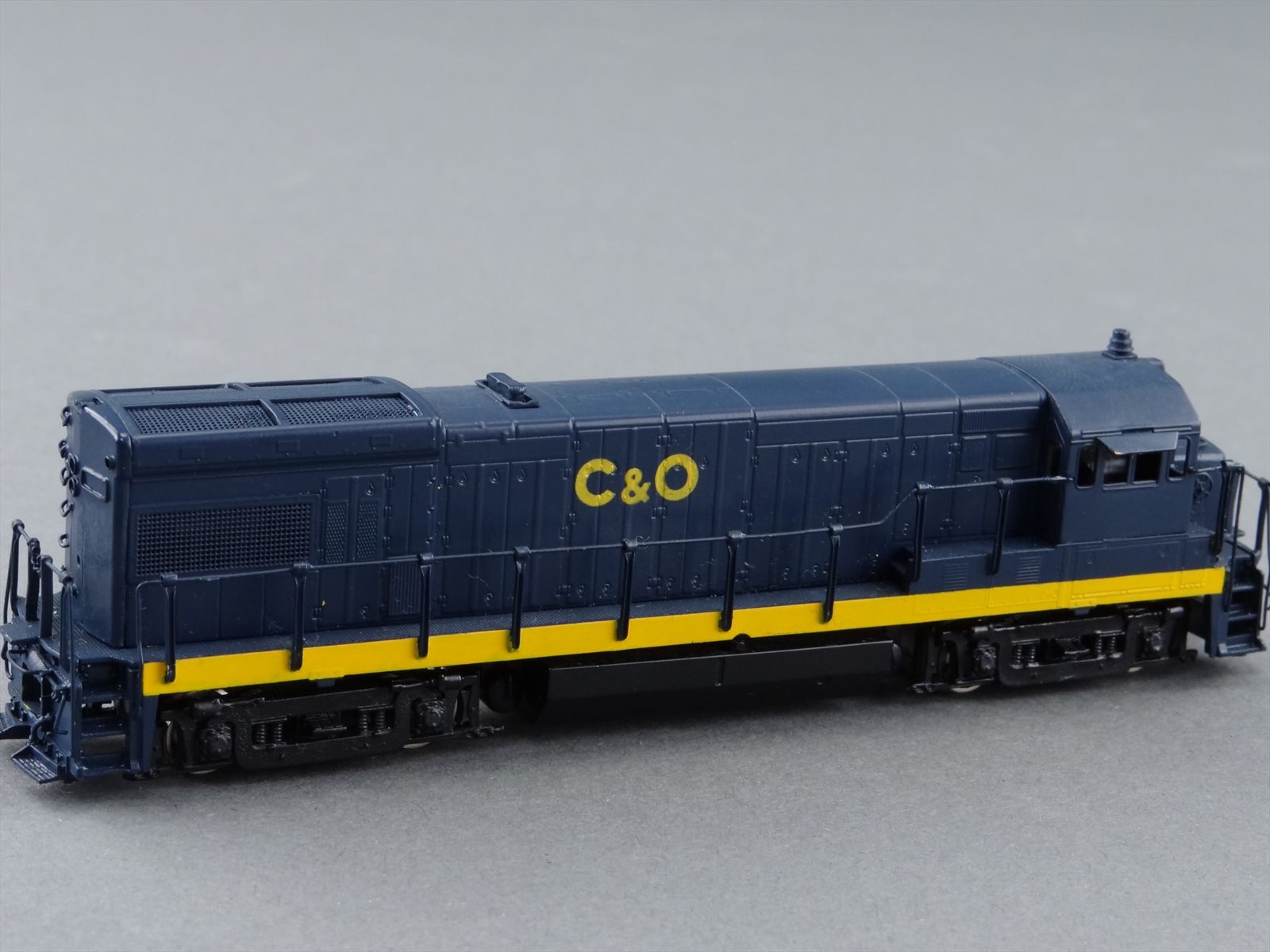 N Scale Brass Model Train - Hallmark Models C&O Chesapeake & Ohio U23B ...