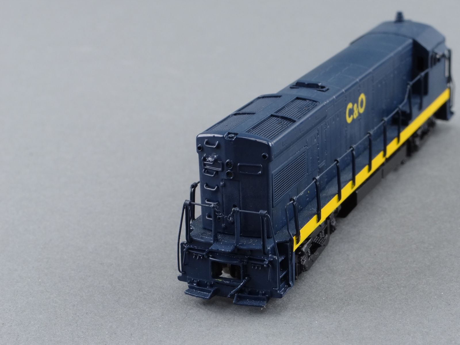 N Scale Brass Model Train - Hallmark Models C&O Chesapeake & Ohio U23B ...
