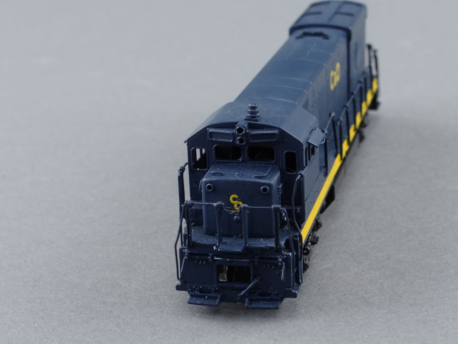 N Scale Brass Model Train - Hallmark Models C&O Chesapeake & Ohio U23B ...