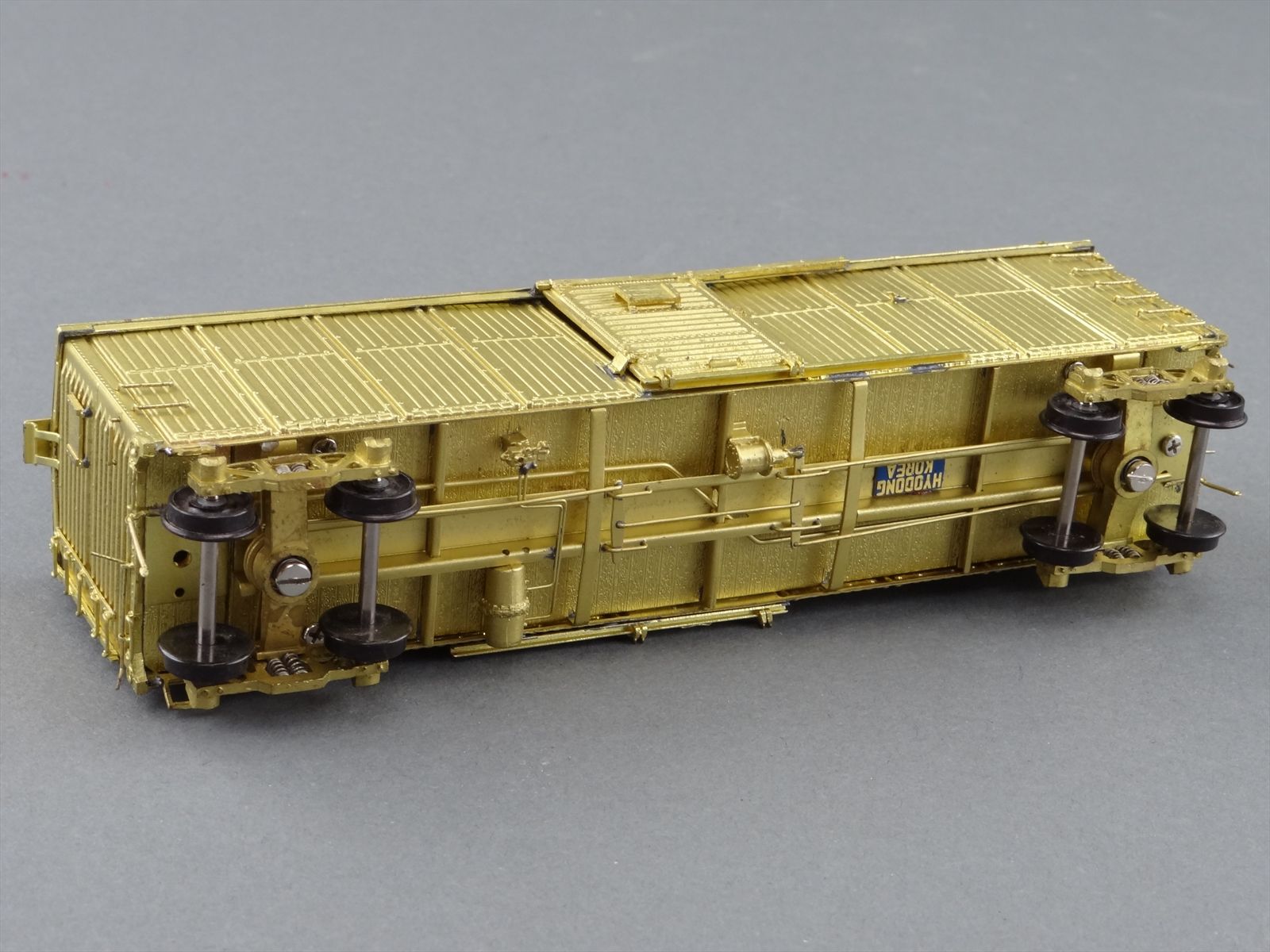 HO Scale Pecos River Brass 2103 Hyodong ATSF Santa Fe BX-6 Box Car