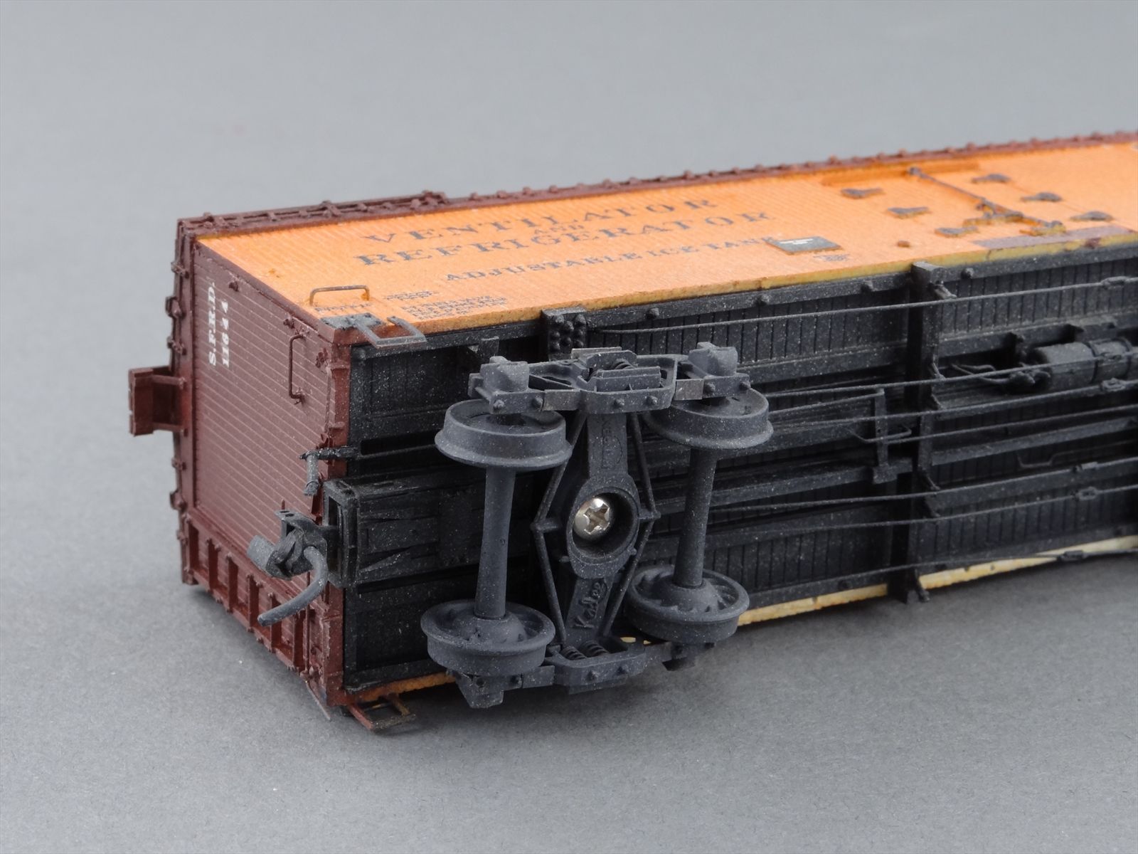 HO Westerfield 10803 Pro Built Kit - SFRD Santa Fe Reefer Refrigerator ...