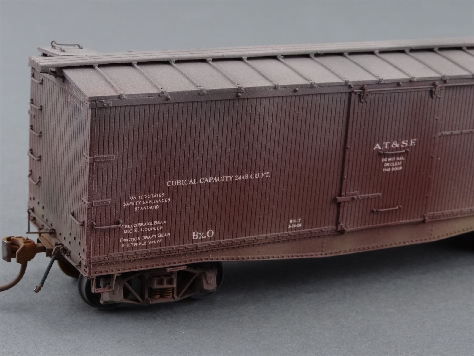 HO Westerfield 7801 Pro Built Kit - ATSF Santa Fe Bx.O Box Car #28944 ...
