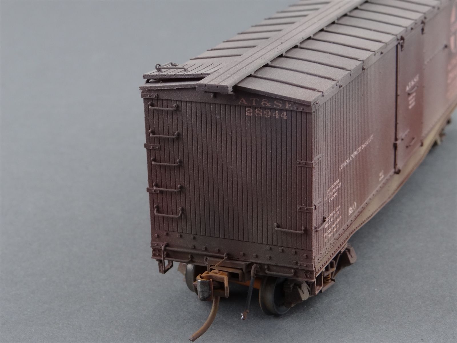 HO Westerfield 7801 Pro Built Kit - ATSF Santa Fe Bx.O Box Car #28944 ...