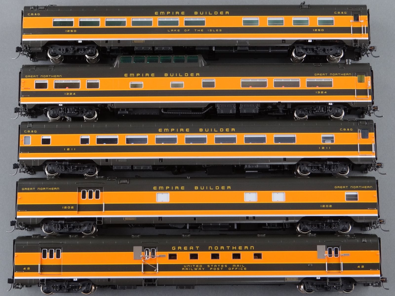 HO Brass CIL 2312.1S Challenger GN Great Northern 1955 Empire Builder ...