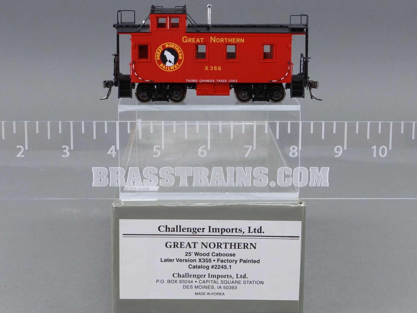 HO Brass - CIL 2245.1 Challenger Imports GN Great Northern 25' Wood ...