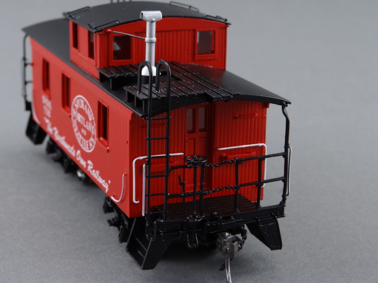 HO Brass Model Train Car - W&R Enterprises SP&S Spokane 24' Caboose ...