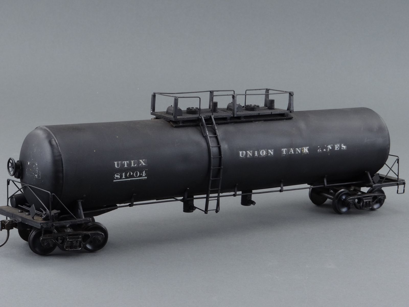 O Scale Brass Unknown UTLX Union Tank Lines Tank Car #81004 - Custom